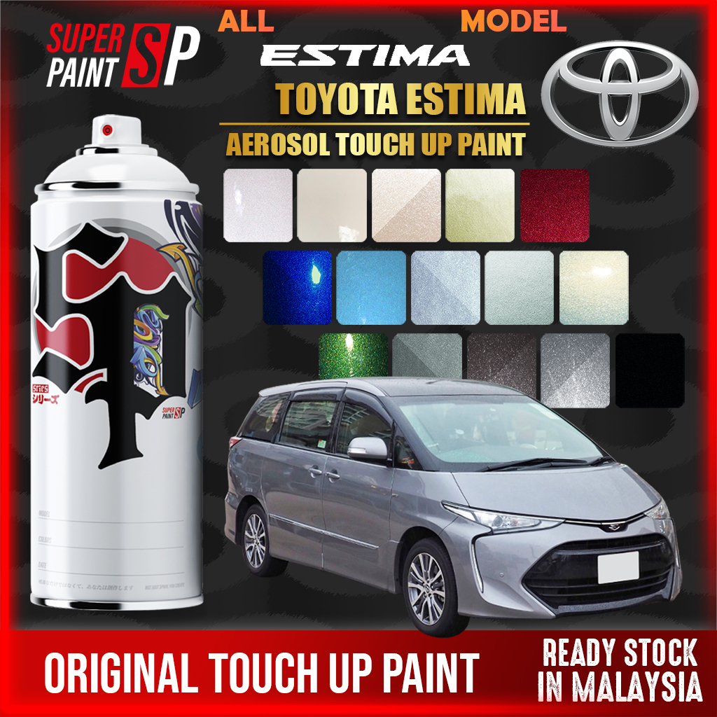 TOYOTA ESTIMA 】 Touch Up Paint All Color 🚗 Aikka Aerosol Spray 370ml ...