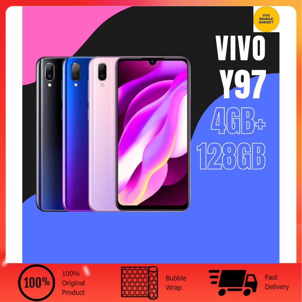 Vivo Y97 4+128GB Used (99% New) | Shopee Malaysia