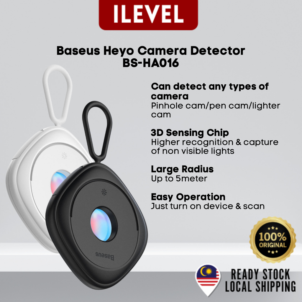 BASEUS HEYO MINI CAMERA DETECTOR BS-HA016 Infrared Detector ...