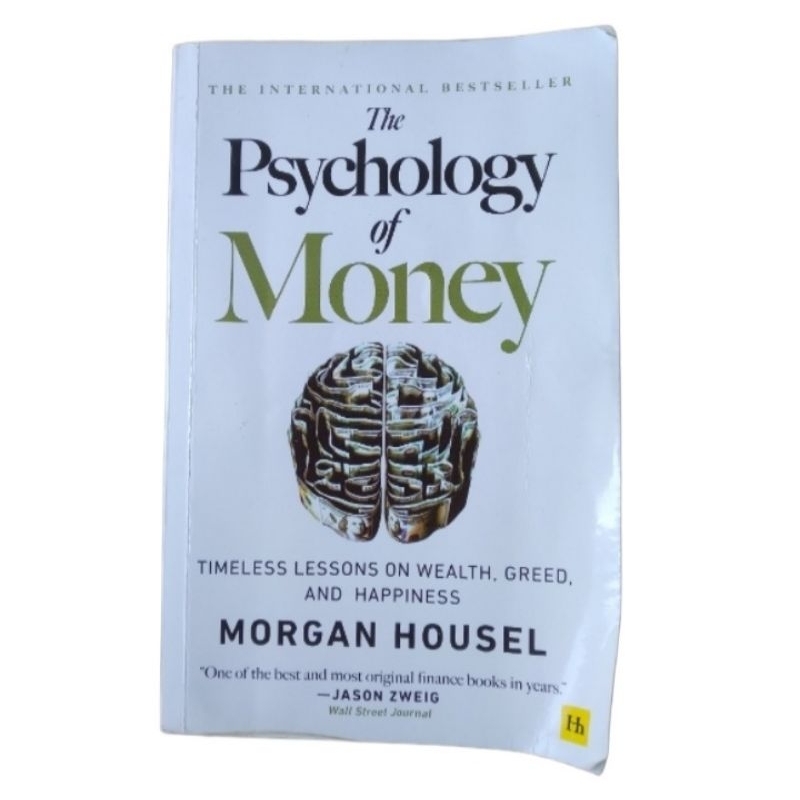 (Used book) Psychology of money (Morgan Housel) timeless lessons on Wealth, Greed, And happiness ...