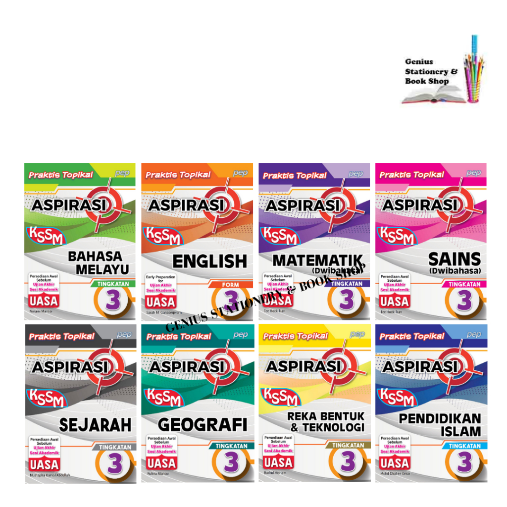 Buku Latihan Praktis Topikal Aspirasi Uasa Kssm Tingkatan 3 Shopee