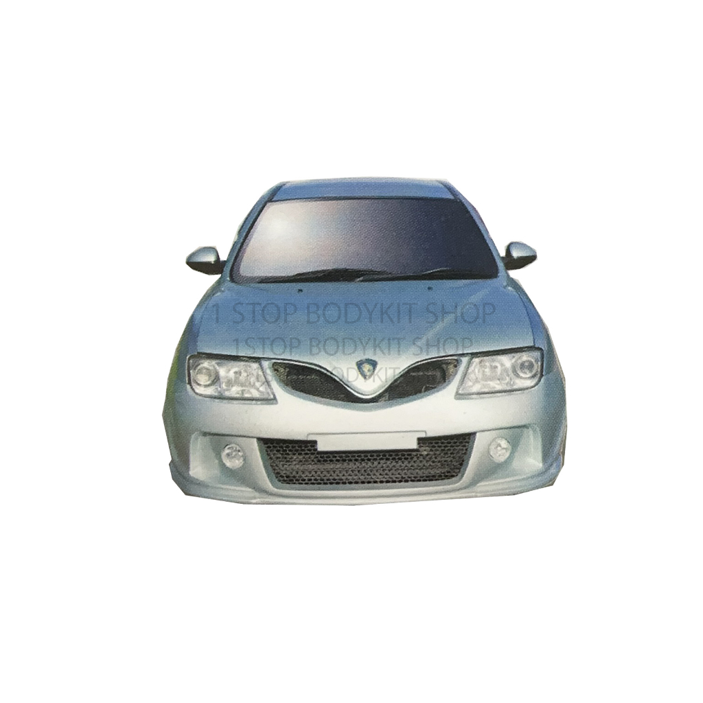 PROTON WAJA NEO R3 FRONT BUMPER (FIBER GETAH ) SKIRT LIP BODYKIT ...