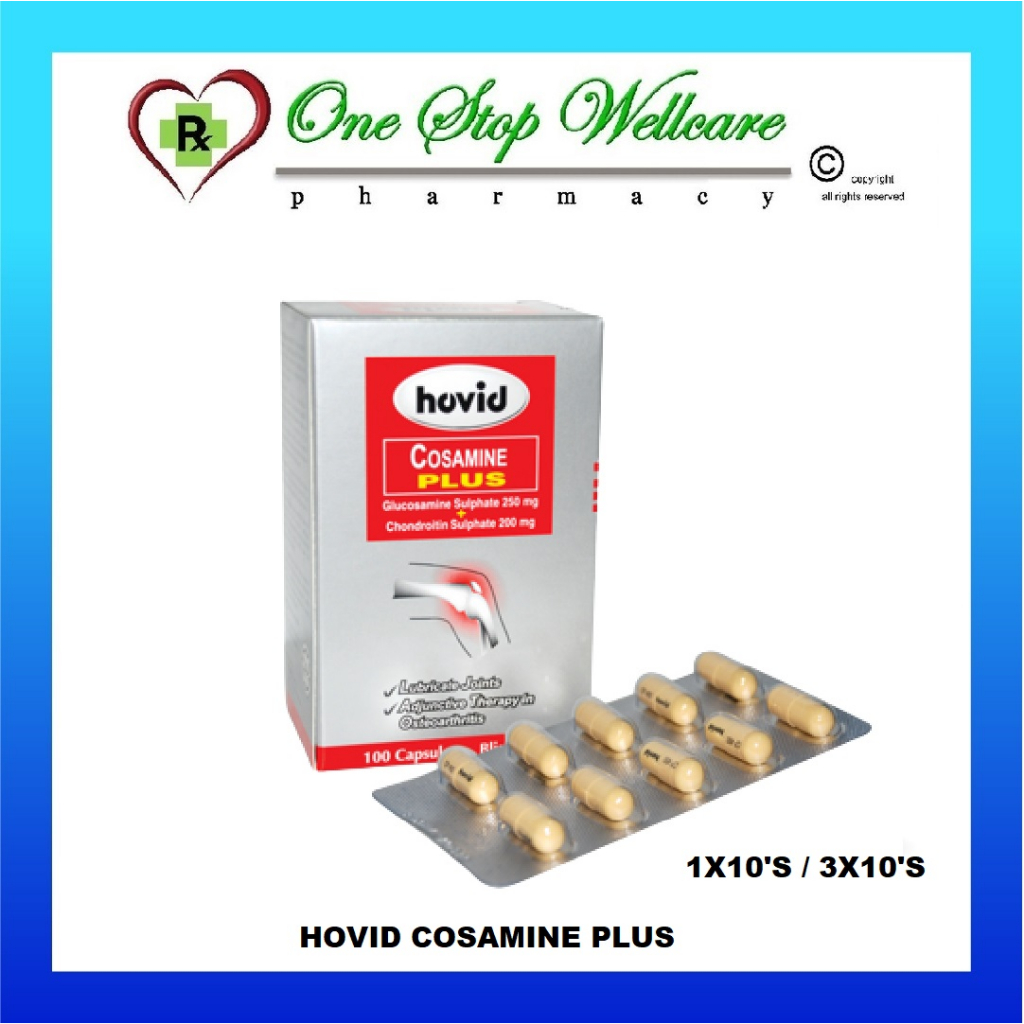 HOVID COSAMINE PLUS 1X10'S (1 STRIP) / 3X10'S | Shopee Malaysia