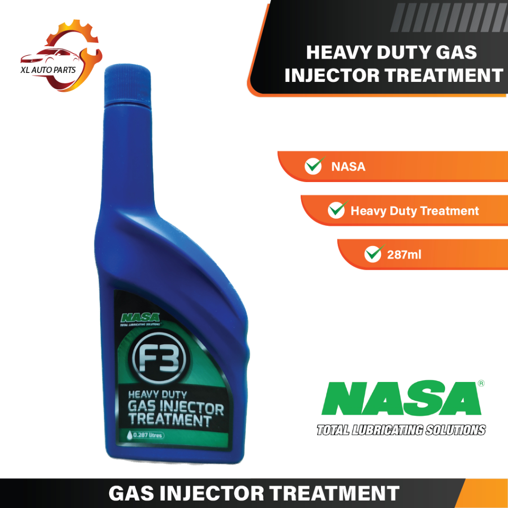 [NASA] F3 287ml Heavy Duty Gas Injector Treatment / Cleaner | Shopee ...
