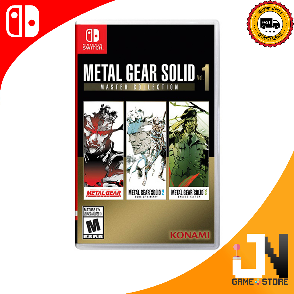 Nintendo Switch Metal gear Solid Master Collection Vol.1 (English)(NEW ...