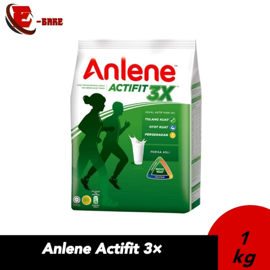 ANLENE ACTIFIT 3X |950 GM |HALAL | Shopee Malaysia