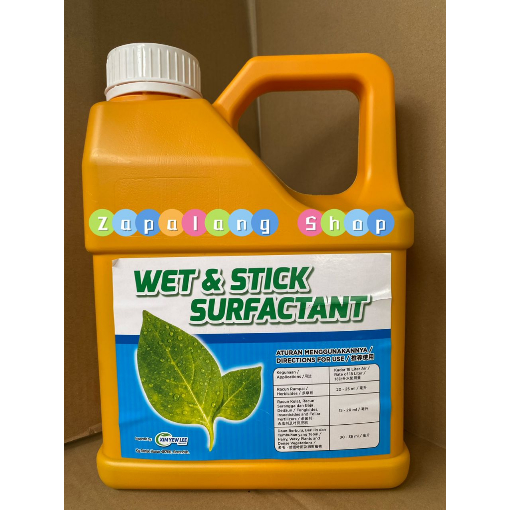 4L Wet & Stick Surfactant (sama fungsi dengan Kenpo 888 dan Farmpol 303 ...