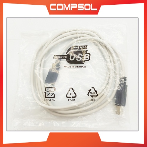 Original Usb Printer Cable 1.8M, Fit With All Kind Of Printer | Shopee ...