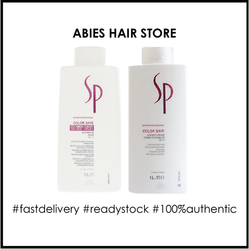Wella SP Color Save Shampoo / Conditioner 1000ml | Shopee Malaysia