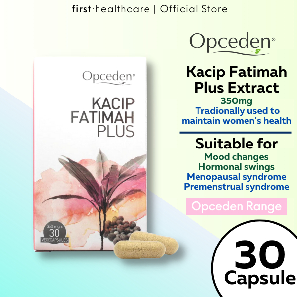 Opceden Kacip Fatimah Plus 135mg for Women General Health Maintainance ...