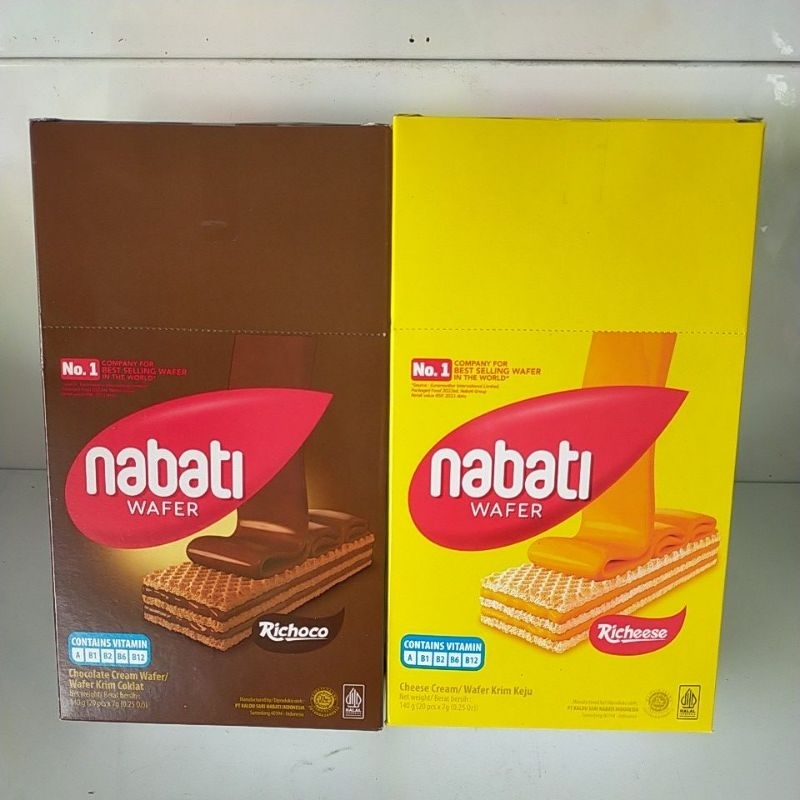 Nabati Wafer Krim 140g (20pcs x 7g) | Shopee Malaysia