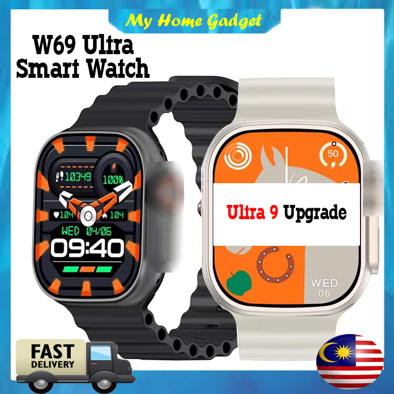 Microwear W69 Ultra ( U14 Upgraded ) 2GB ROM Smart Watch Island Dynamic Series 9 Feel Game ...