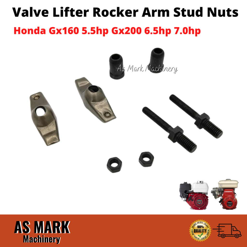 Koshi Valve Lifter Rocker Arm Stud Nuts Honda GX160 5.5hp GX200 6.5hp 7 ...