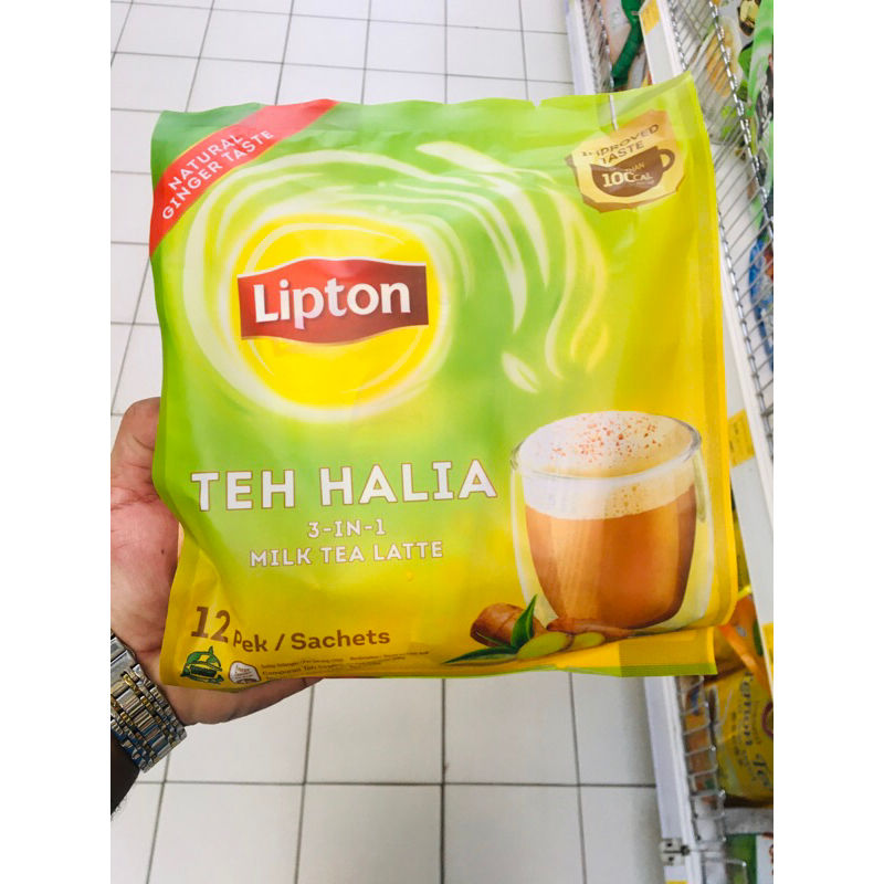 Teh Tarik Halia Lipton Milk Tea Ginger 12s x 21g | Shopee Malaysia