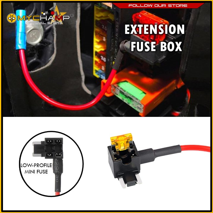Mini Fuse Extension Box 1Pcs Car Lorry Fuse Tap Holder Quick Joint ...
