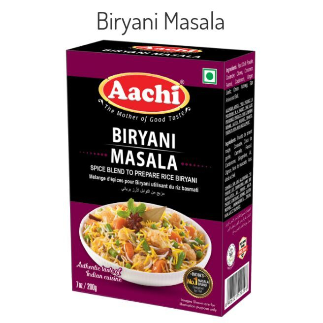 AACHI BRIYANI MASALA 100GMS/ REMPAH BERIYANI AACHI 100GMS | Shopee Malaysia