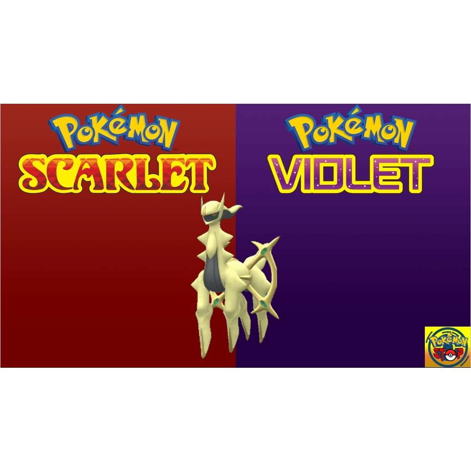 【Arceus-Multi Form Type SV】Pokemon Scaret & Violet 6IVs Trade Nintendo ...