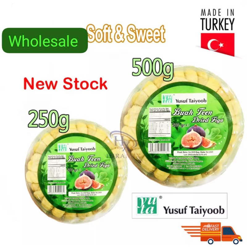 Yusuf Taiyoob Buah Teen Garland 500G/250G - Yuta Dried Fig 500G/250G ...