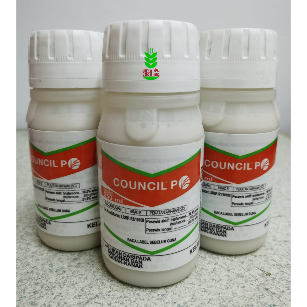 250ml Bayer Council P / Rumput Sambau Padi / Rumput Padi Burning / Ekor ...