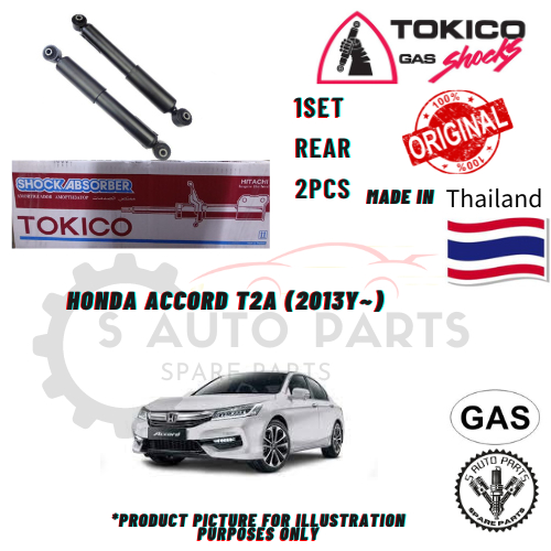 HONDA ACCORD T2A (2013y~) (REAR) 100% ORIGINAL BRAND TOKICO TKC SHOCK ...