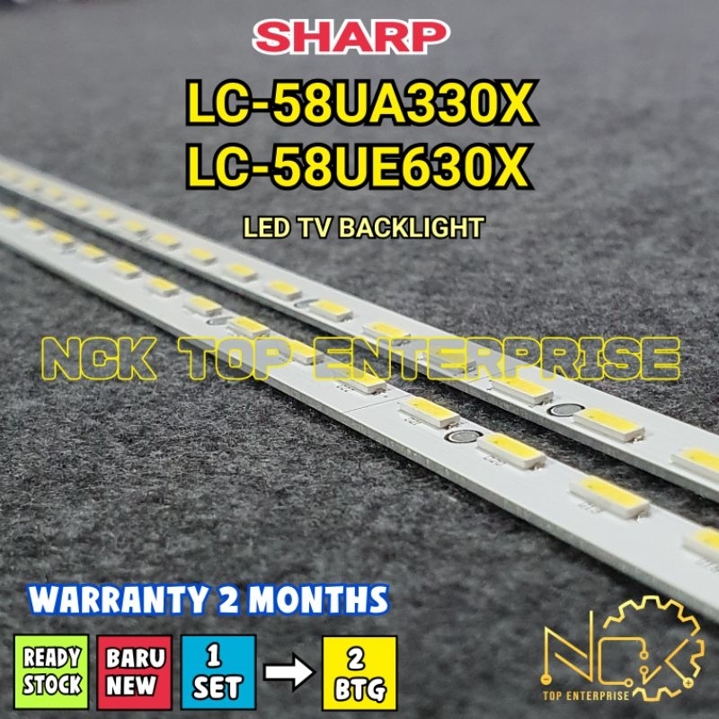 SHARP LC-58UA330X LC-58UE630X TV LED BACKLIGHT BARU READY STOCK LC ...
