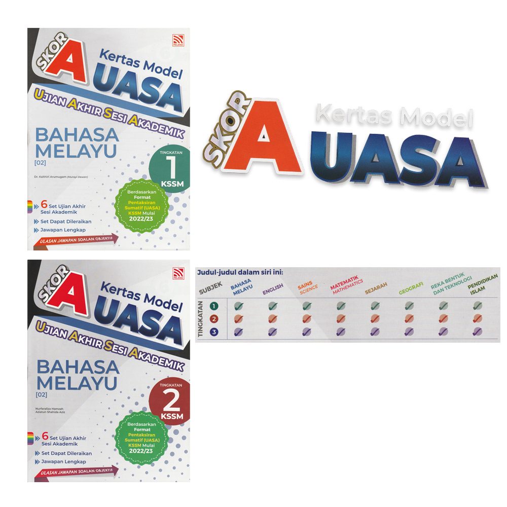 PELANGI | ACTIVITY BOOK | KSSM - SKOR A KERTAS MODEL UASA (TINGKATAN 1 ...