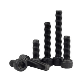 M5 M6 Socket Cap Head Screws 12.9 Grade High Tensile Black Carbon Steel Allen Bolt DIN912 ...
