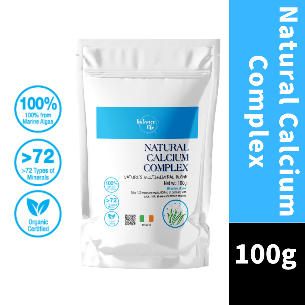 [100% Natural] Natural Calcium Complex Powder 100g / Kompleks Kalsium ...