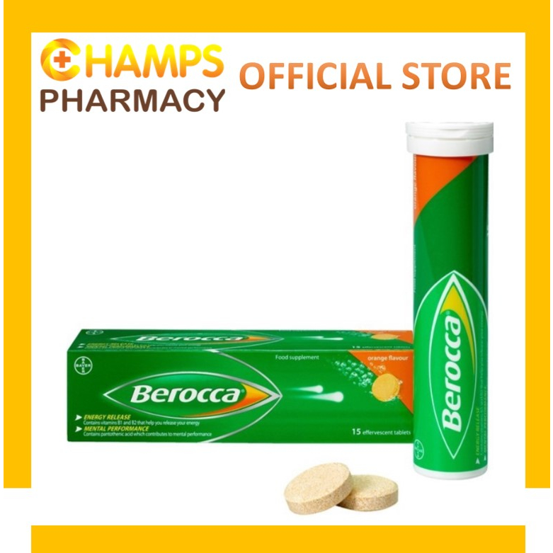BEROCCA EFF. ORANGE TAB 15'S | Shopee Malaysia