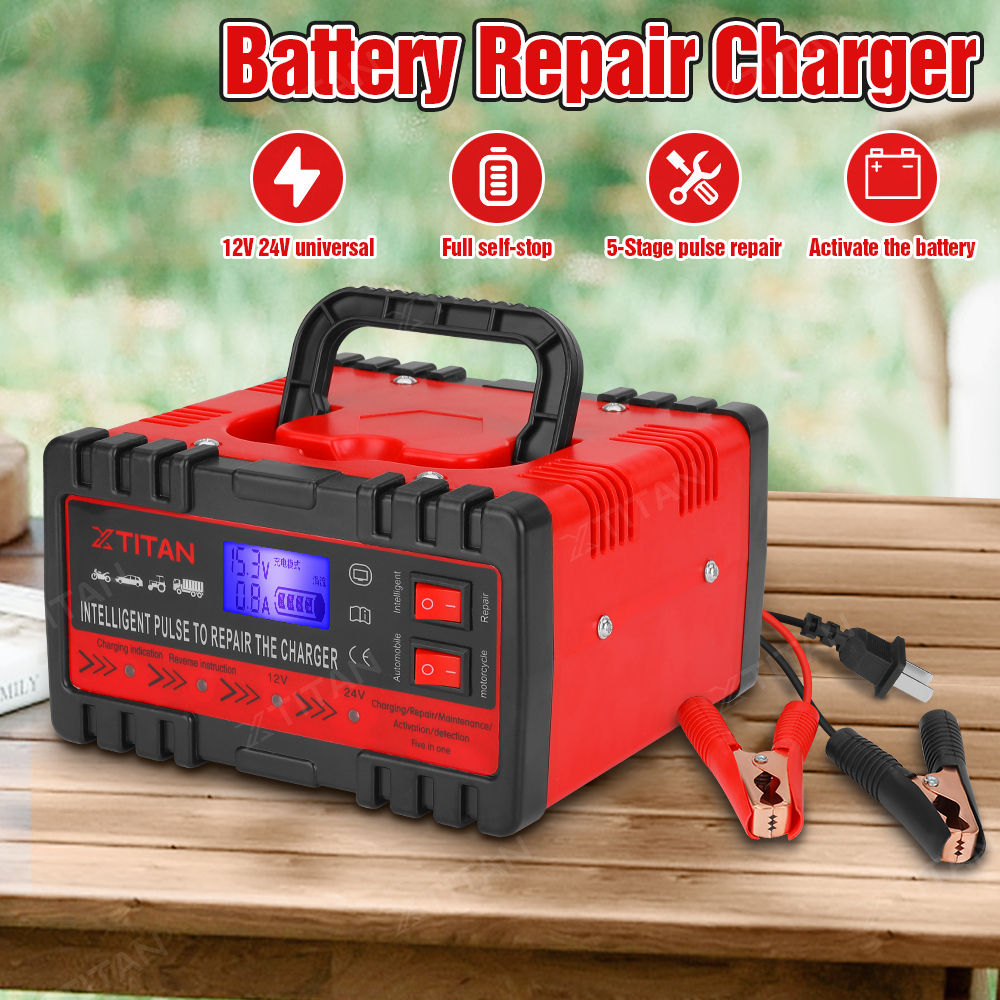 Charger 12v/24v 800A Car Lorry Battery Charger Pengecas Bateri Kereta ...