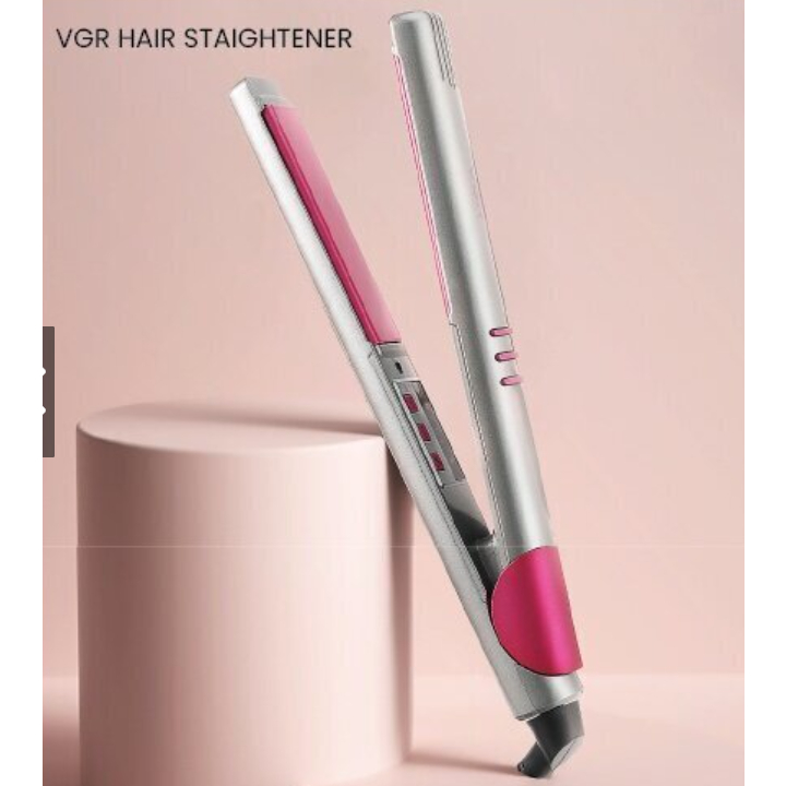 VGR V-580 Ceramic Coated Hair Straightener Professional Iron Rambut LED ...