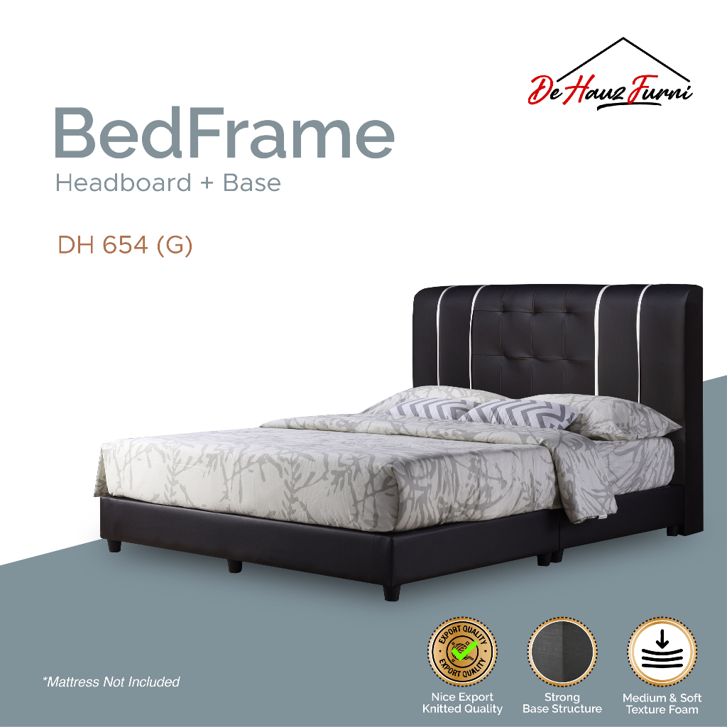 【𝐃𝐞𝐇𝐚𝐮𝐳_𝐅𝐮𝐫𝐧𝐢】 Queen Divan Bed Frame/Katil Divan/Rangka Katil/King ...