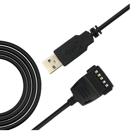 Jwm 5000V5 Guardtour USB POGO Pin connector as communication cable ( for older model Jwm model ...