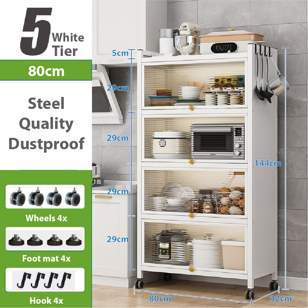 Rak Dapur bertutup Kitchen cabinet Kabinet dapur almari storage Multi ...