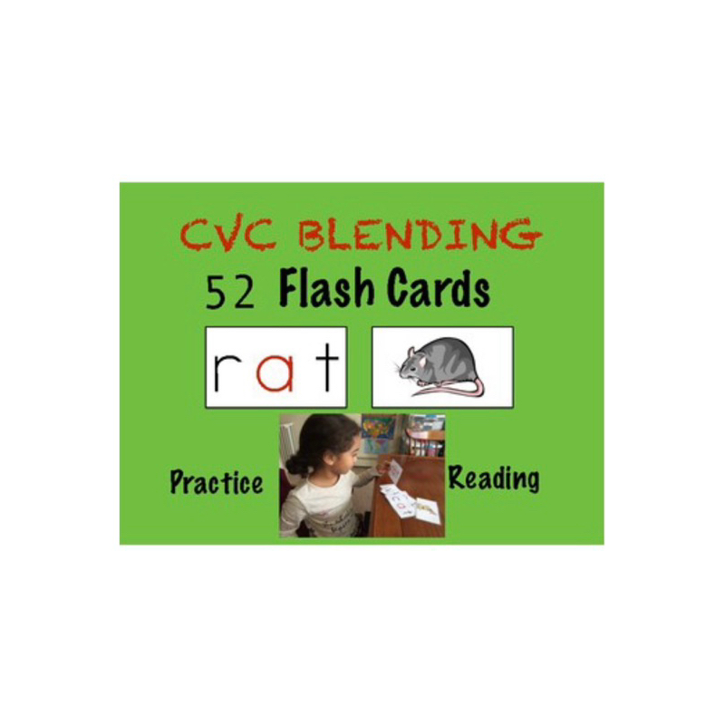 CVC BLENDING FLASHCARDS PDF | Shopee Malaysia