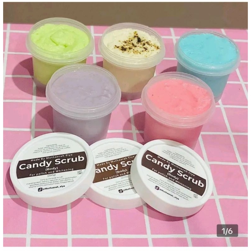 Body scrub homemade candy scrub | Shopee Malaysia