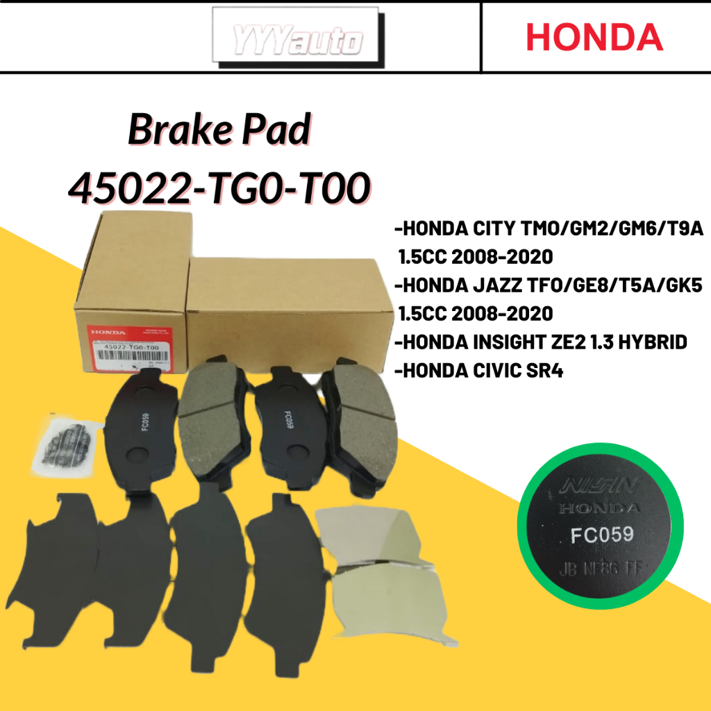 HONDA CITY TMO T9A JAZZ TFO T5A(2006-2019)CIVIC TRO 1.5 HYBRID 2013 ...