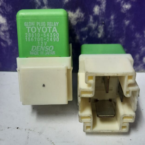 Toyota Glow Plug Relay (DENSO) 28610-54390/ 156700-2490 Halfcut Japan ...