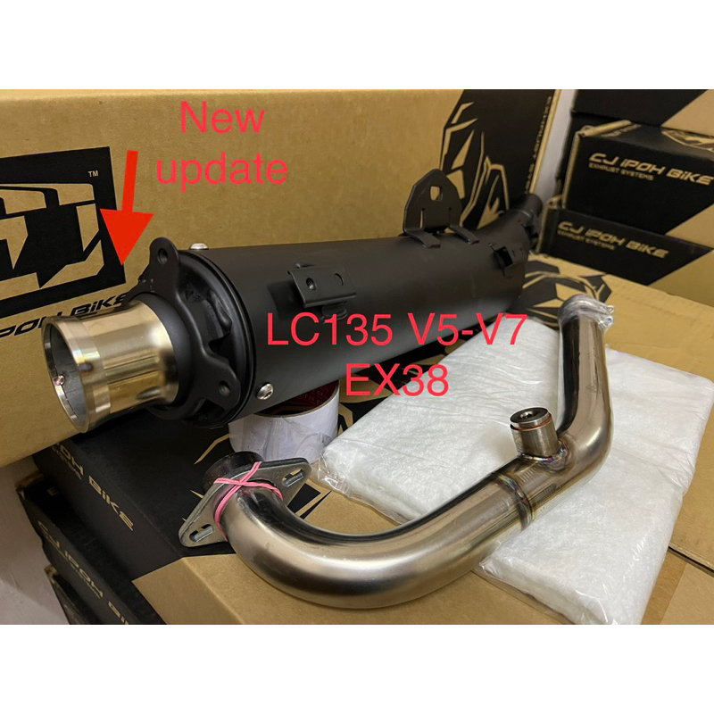 CJ IPOH EXHAUST EX38 LC135 V1 ️V8 38x38x51mm EX-38 | Shopee Malaysia