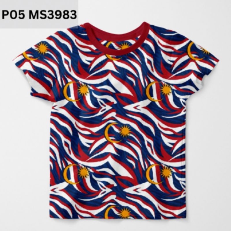 Sold 903983 MILK SILK spandex Fabric. Half (Setengah) meter - Merdeka Jalur Gemilang (kain baju ...