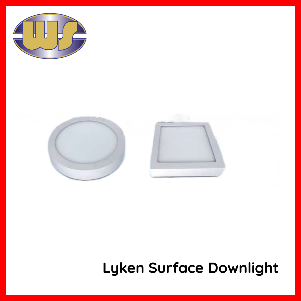 LYKEN LED SURFACE DOWNLIGHT [SIRIM APPROVED] | Shopee Malaysia