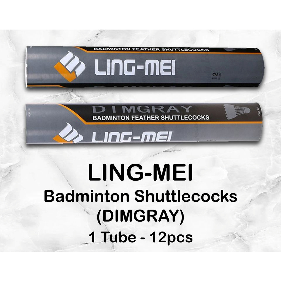 Ling-Mei DimGray Badminton Shuttlecock Original 100% | Shopee Malaysia