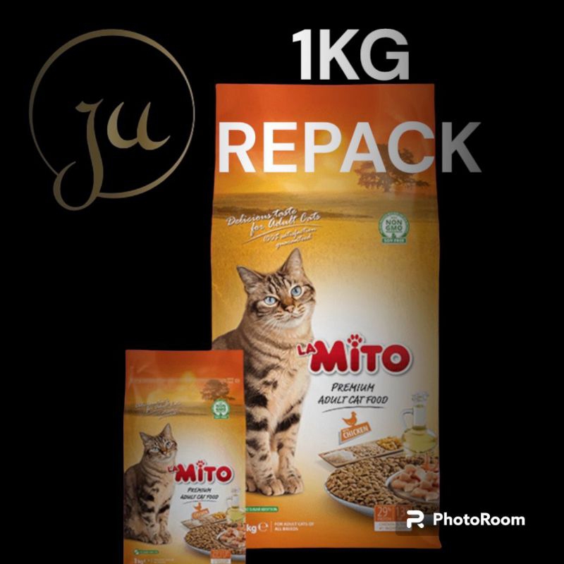 MITO CAT FOOD MAKANAN KUCING ORIGINAL REPACK 1KG | Shopee Malaysia