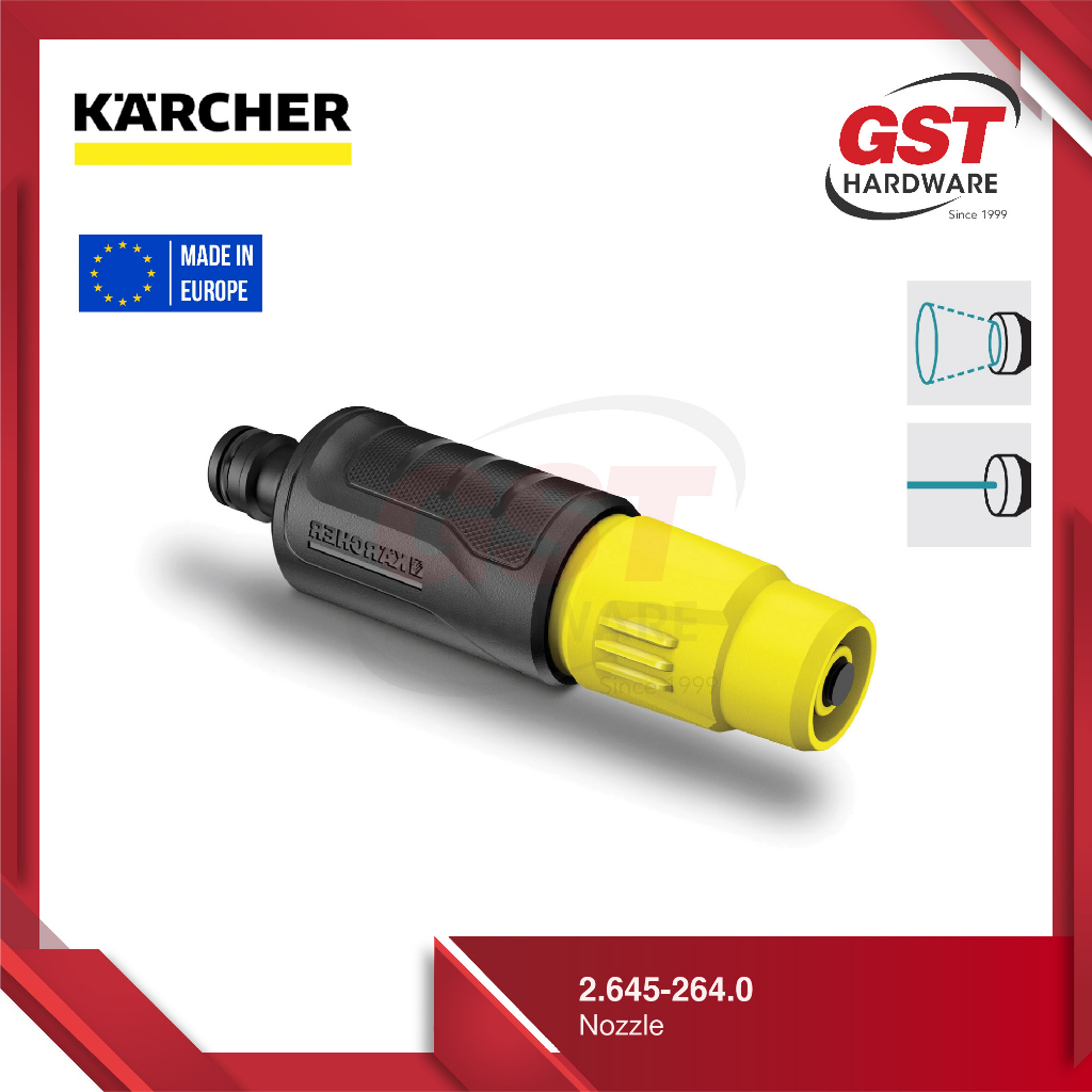 Karcher Garden Hose Nozzle 2.645-264.0 Water Hose Nozzle Garden Nozzle ...