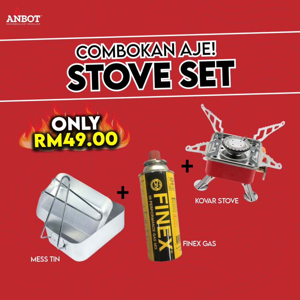 COMBO Stove Set Camping Stove, Camping Gas, Mess tin | Shopee Malaysia