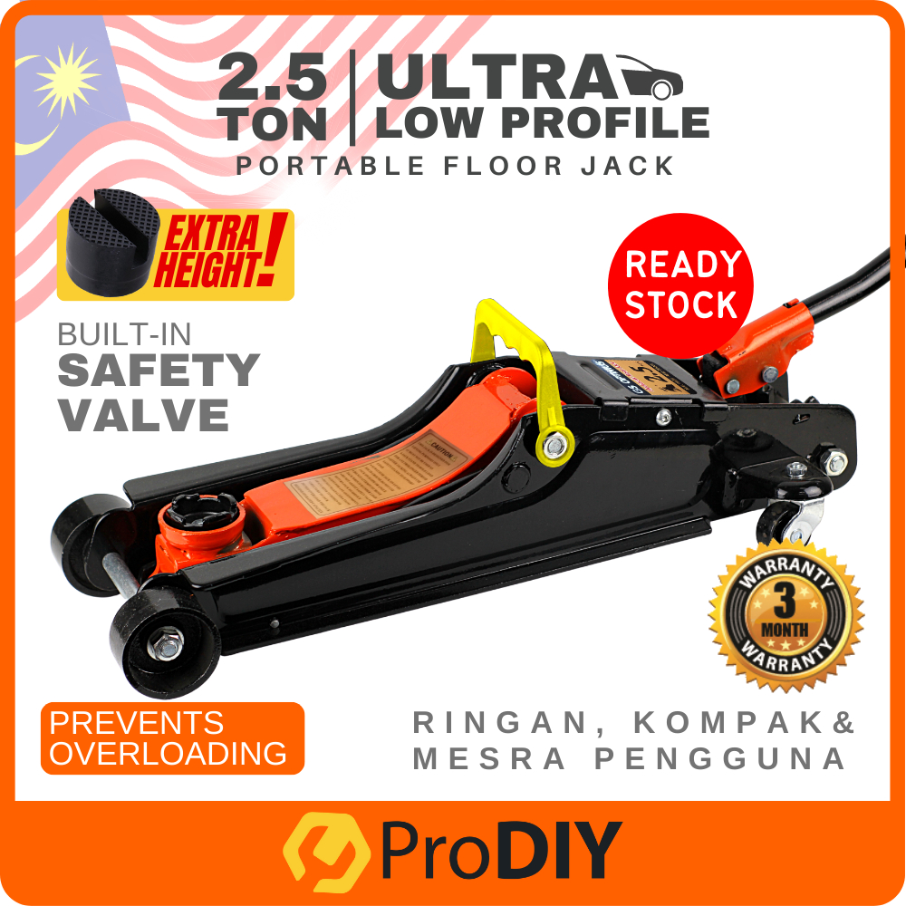 2.5 Ton Hydraulic Mini Floor Jack Service For Auto Repair Tools Car ...