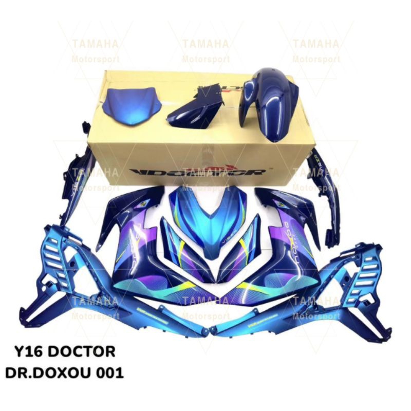 YAMAHA Y16 Y155 vva galaxy doxou Cover set (Sticker Tanam) | Shopee ...