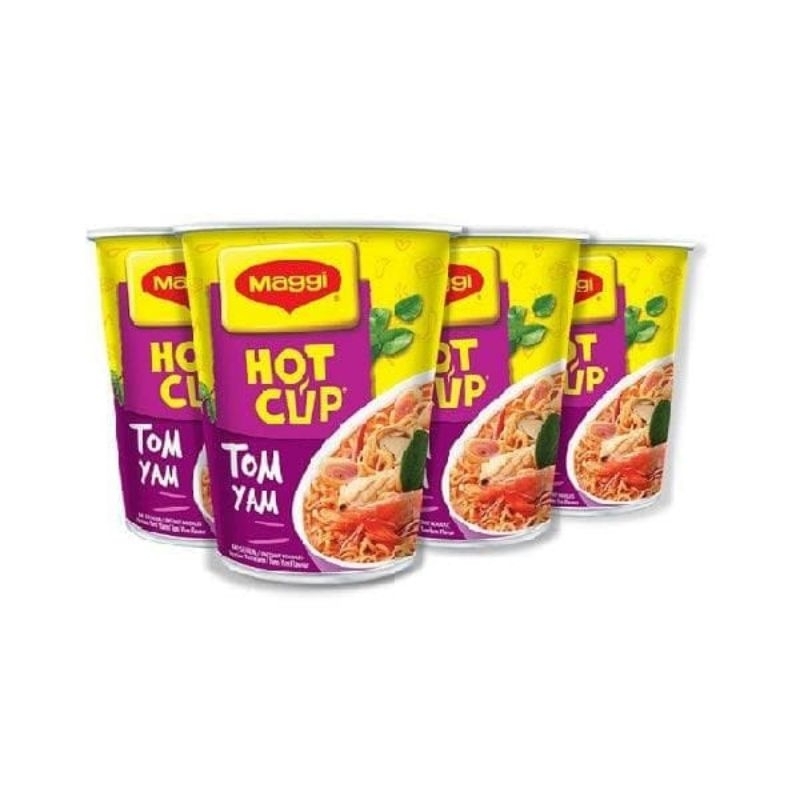 Maggi hot cup curry n Tom yam 6pcs | Shopee Malaysia