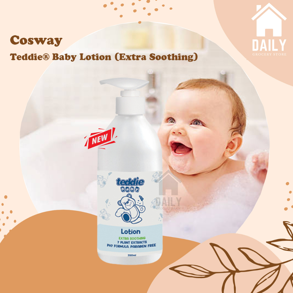 Cosway Teddie® Baby Lotion (Extra Soothing) 350ml (1032) | Shopee Malaysia