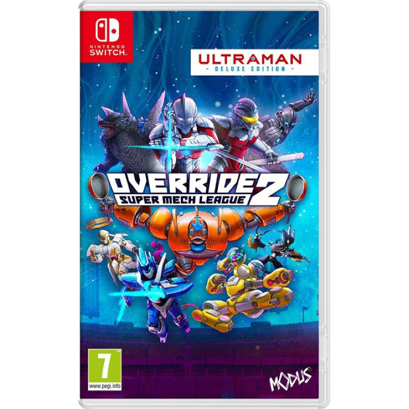 Nintendo Switch Digital Override 2: Super Mech League-Ultraman Deluxe ...